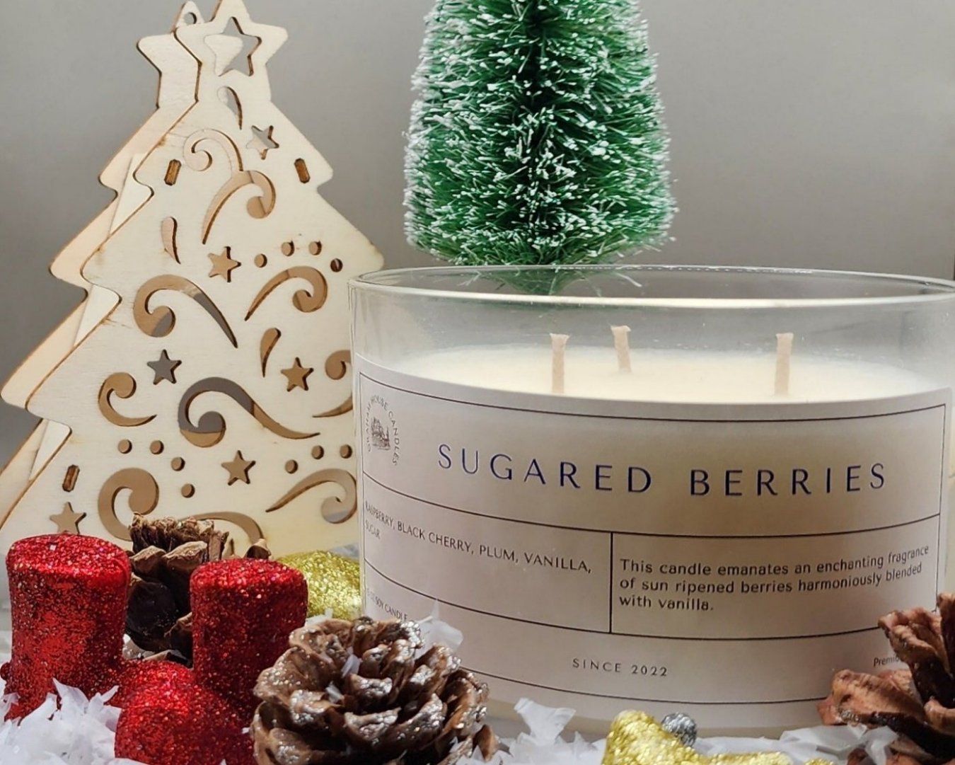 Sugared Berries – Graham House Candles